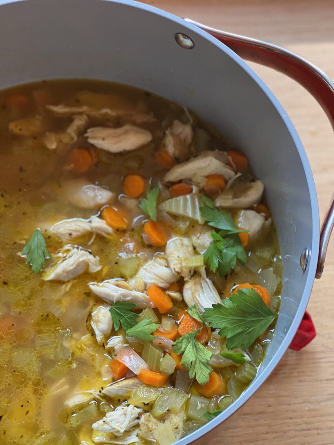 Flu-Fighter Chicken Soup - Nicole Jaques